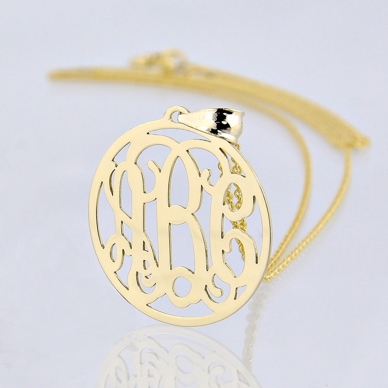 Monogram Pendants - Etsy