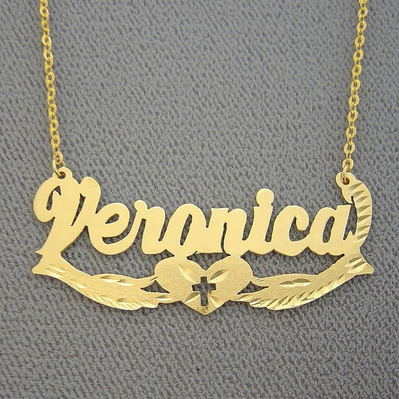 High end name necklace store