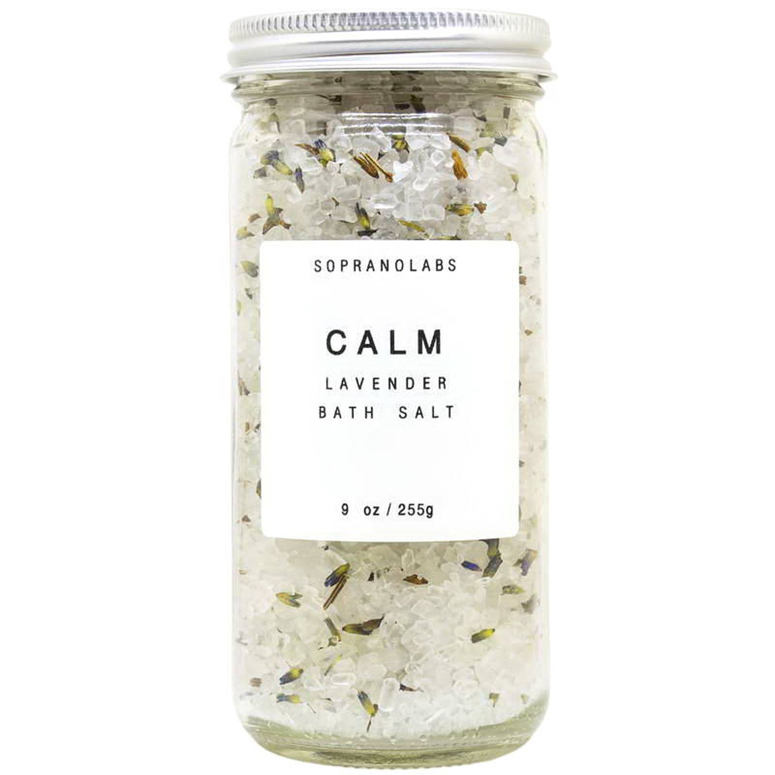 LAVENDER CALM Bath Salt. Soothing and Calming Luxurious Bath Soak. Dead ...