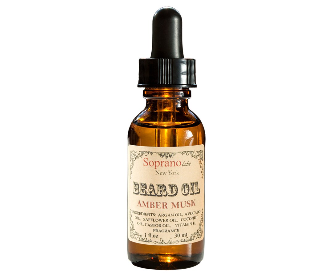 AMBER MUSK Beard Oil. Luxury Beard Conditioner. Natural Sensual Beard ...