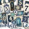 Abstract Numbers Pngs - Random Numbers - Digital Distressed Number ...