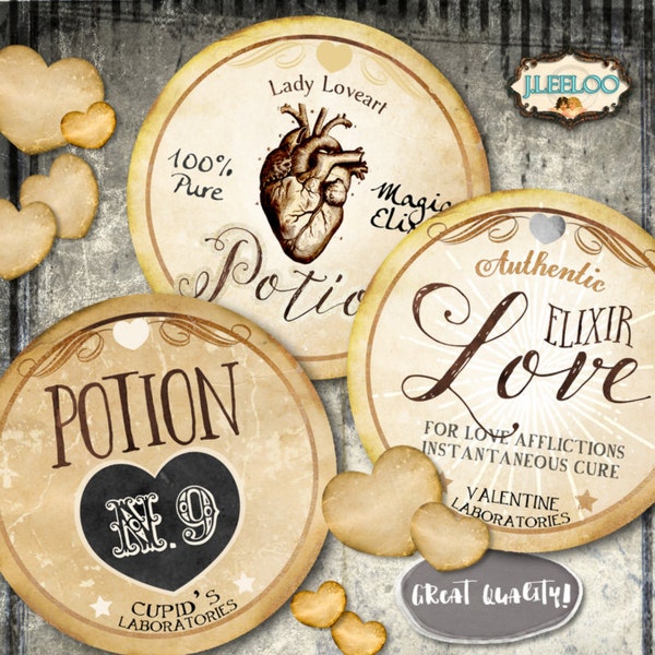 Potion Labels - Etsy