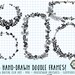 DOODLE FRAMES Digital Clip Art Printable Adorable Whimsical Commercial ...