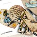 ALICE WONDERLAND Envelopes Heart Cards Gift Digital Collage Sheet ...