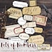 LOTS OF NUMBERS Labels Kit Printable Vintage Ephemera Junk Journal ...