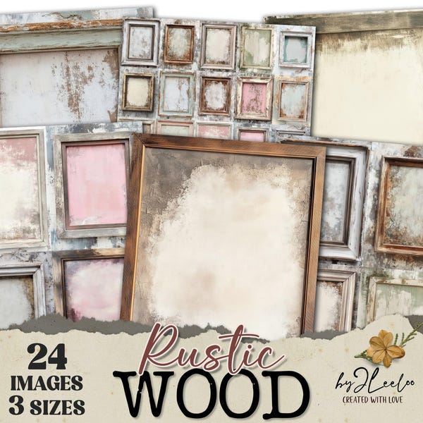 Rustic Frames - Etsy