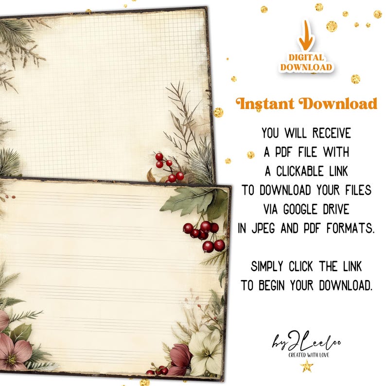 WINTER'S EMBRACE 10 Extra Pages Junk Journal Printable | Holidays ...