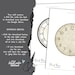 FACE CLOCK 6 Inch Circle Printable | Vintage Jpeg Clock Clipart Vintage ...