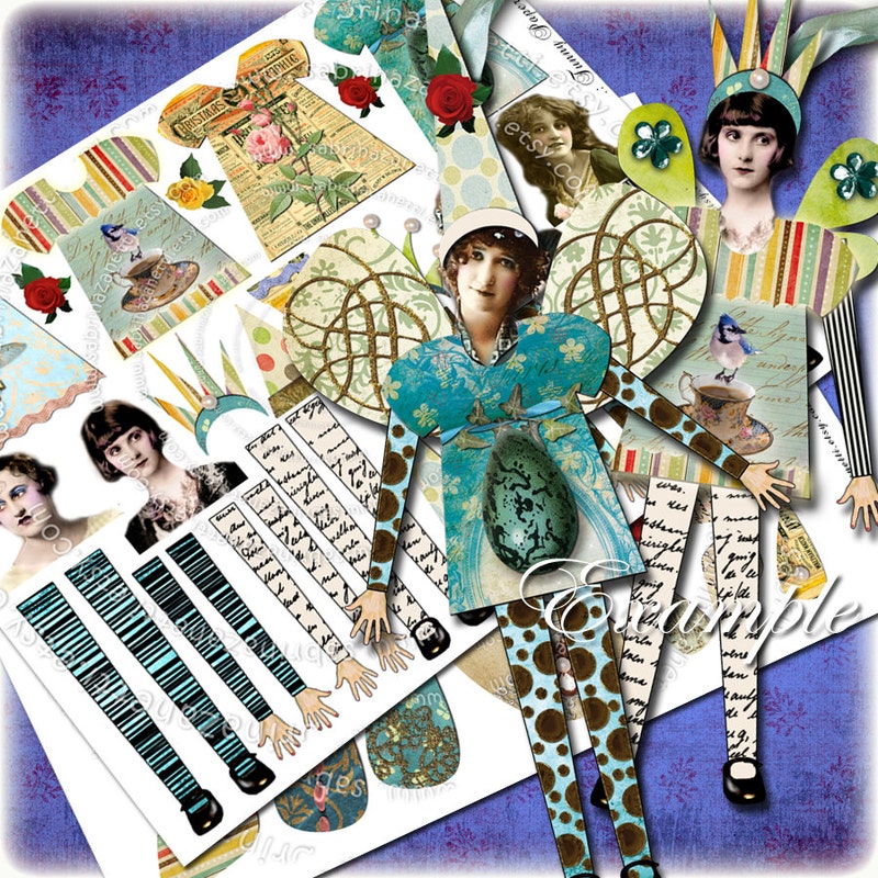 Paper Dolls Funny - Etsy
