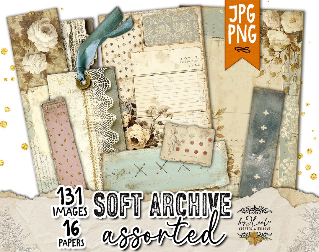 SOFT ARCHIVE – Assorted | Victorian Vintage Collage Papers for Junk ...