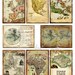 THE OLD MAPS Atc Aceo Size Digital Collage Sheet Old Book Travel Diary ...