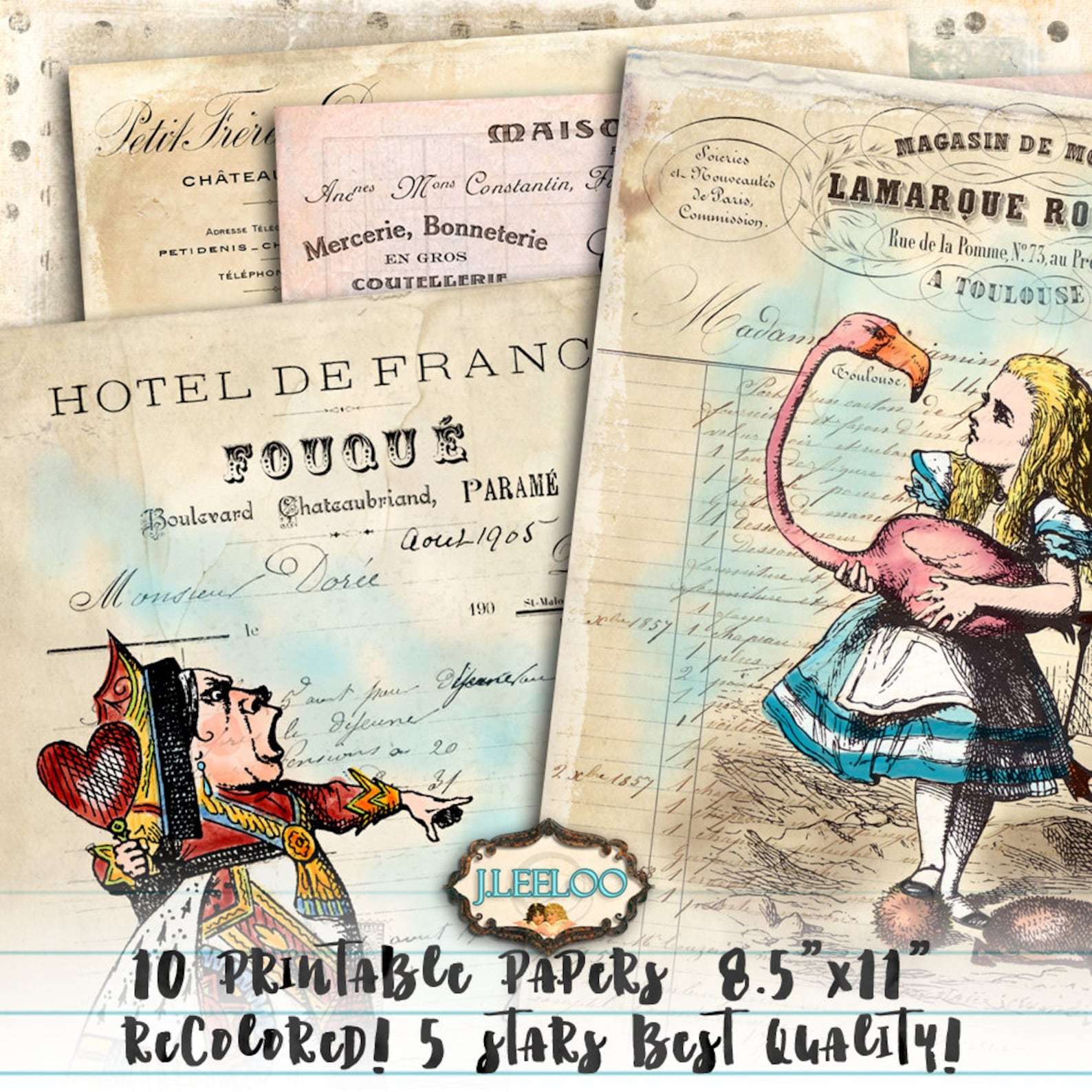 ALICE in Wonderland 8.5x11 Inch Printable Poster for Nursery | Etsy