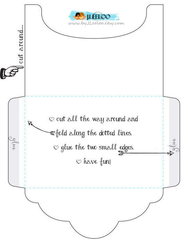 BUNNY ENVELOPES Easter Invite Greetings Envelopes Digital Collage Sheet ...