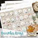 DECEMBER DAYS Tags Printable Vintage Christmas Calendar Daily Countdown ...