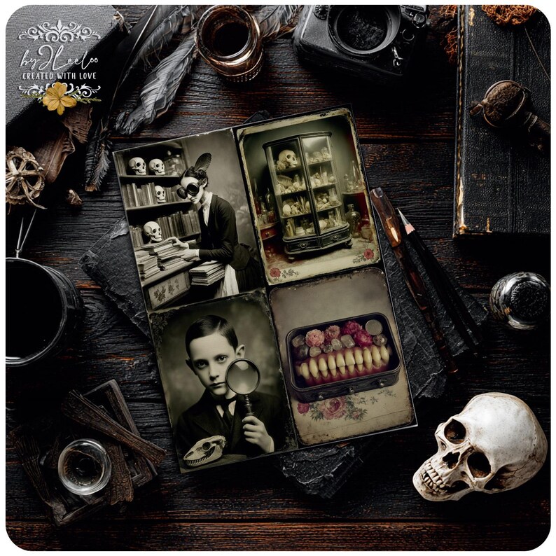 The Collectors CABINET Oddities and Curiosities Digital Ephemera ...
