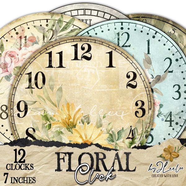 Clock Faces - Etsy