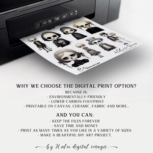 ABORABLY SPOOKY Clipart PNG Illustrations | Card Making, Scrapbooking ...