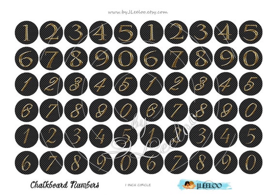 Chalkboard Number 4