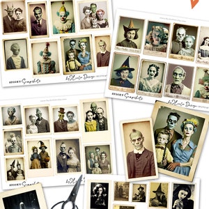 SPOOKY SNAPSHOT Collection 150 Photos | Scary Creepy Scrapbook Junk ...