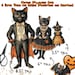 Orange PAPER DOLLS | Halloween Cat Paper Doll Printable, Vintage ...