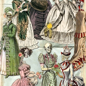 GOTHIC & REGENCY Png Jpg Files Digital Collage Sheet Paper Craft for ...