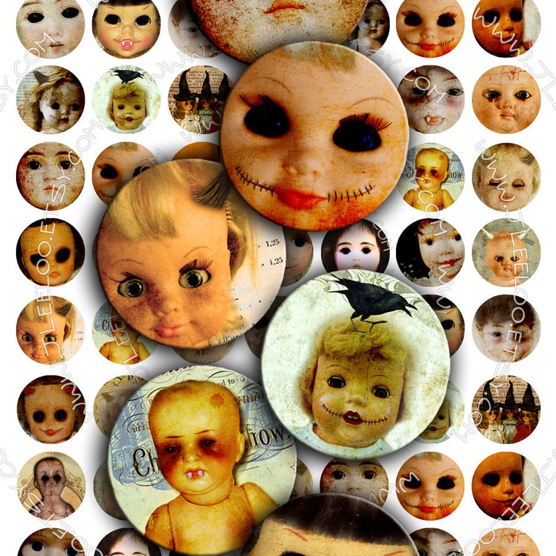 Creepy Stickers - Etsy