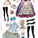 PAPER DOLL Digital Altered Art for Journal Page Scrapbooking Diary Art ...
