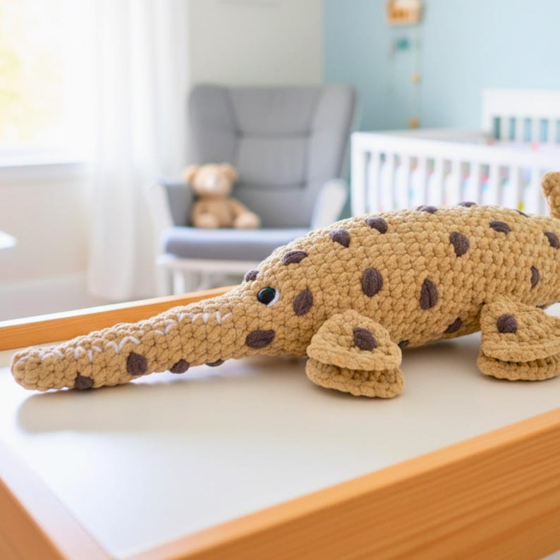 Gar Fish Crochet Pattern PDF | Crochet Animal Patterns | Easy Amigurumi ...