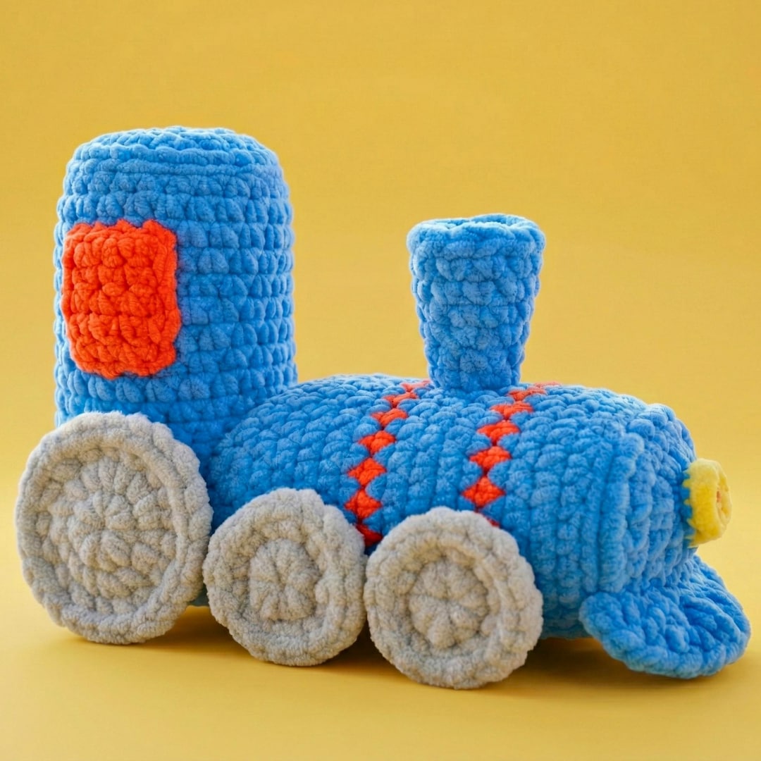 Train Crochet Pattern PDF | Crochet Toy Patterns | Easy Amigurumi ...