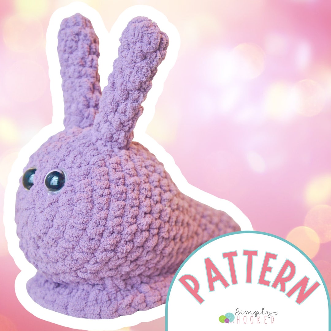Garden Slug Crochet Pattern PDF Download, Quick and Easy Low Sew ...