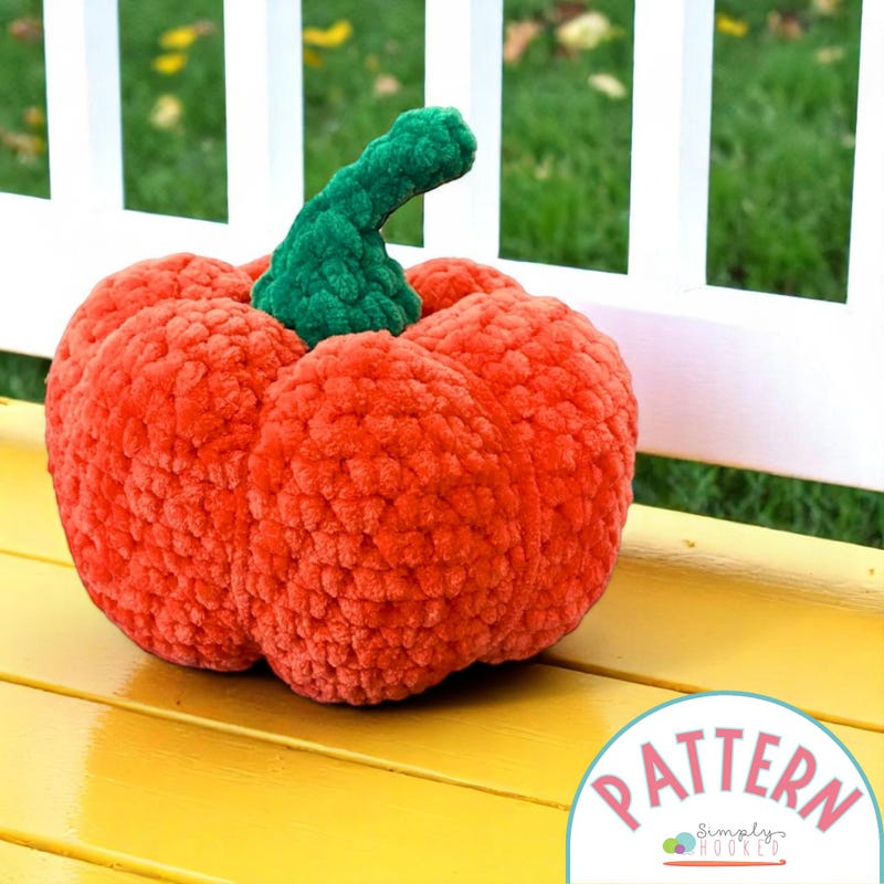 Chunky Yarn Pumpkin - Etsy