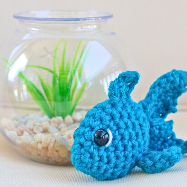 Crochet Fish in Jar - Etsy
