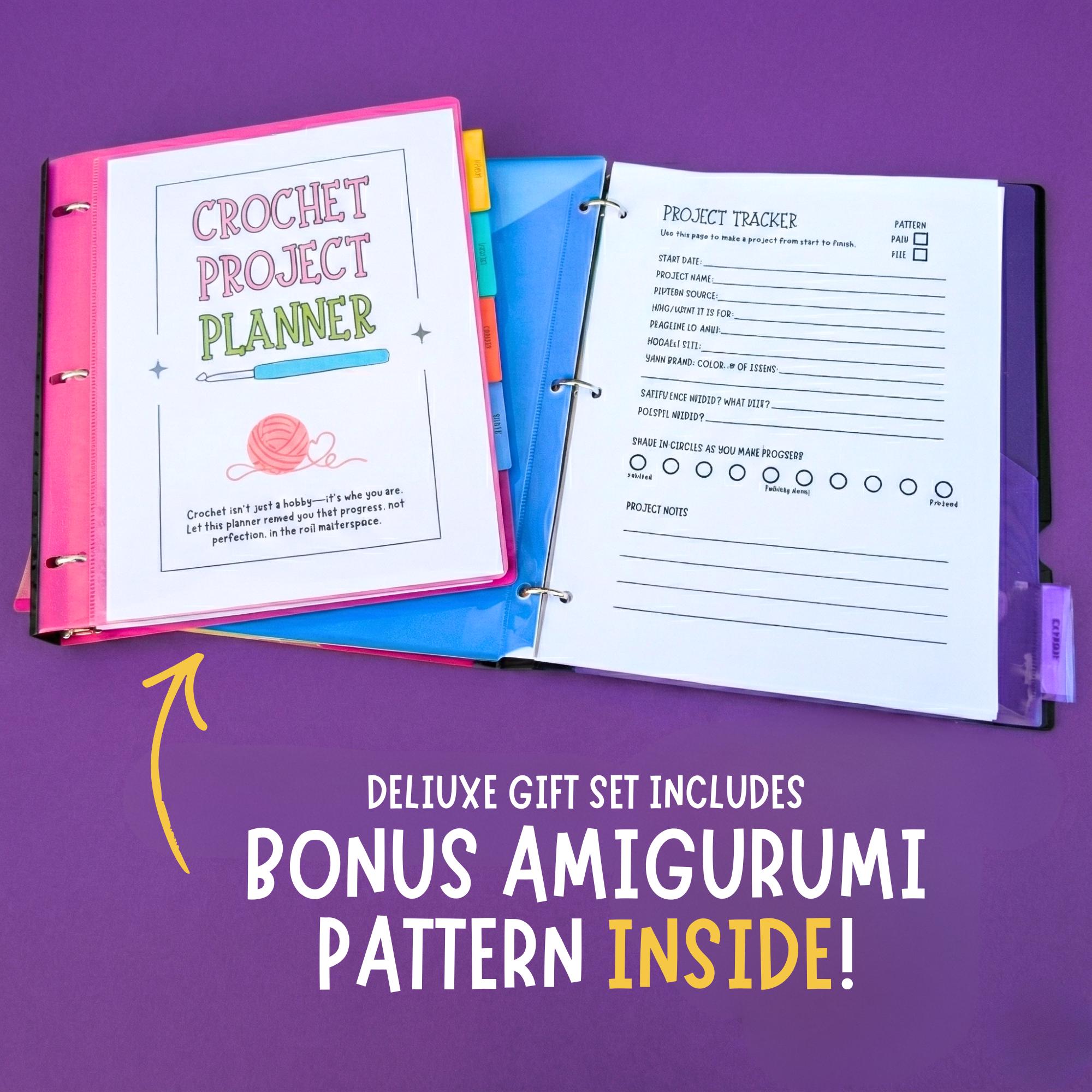 Crochet Project Planner, Tracker and Pattern Organizer for Crocheters ...
