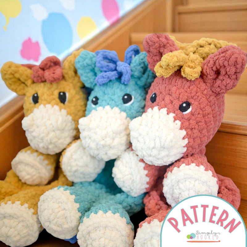 Stuffed Horse Pattern - Etsy