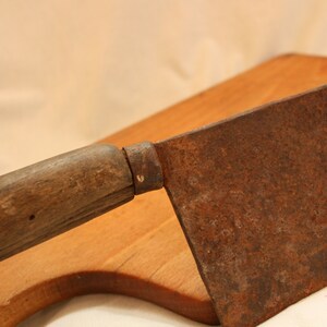 Vintage Cleaver, Meat Cleaver, Antique Meat Knife, Chopper, Bone Cutter ...