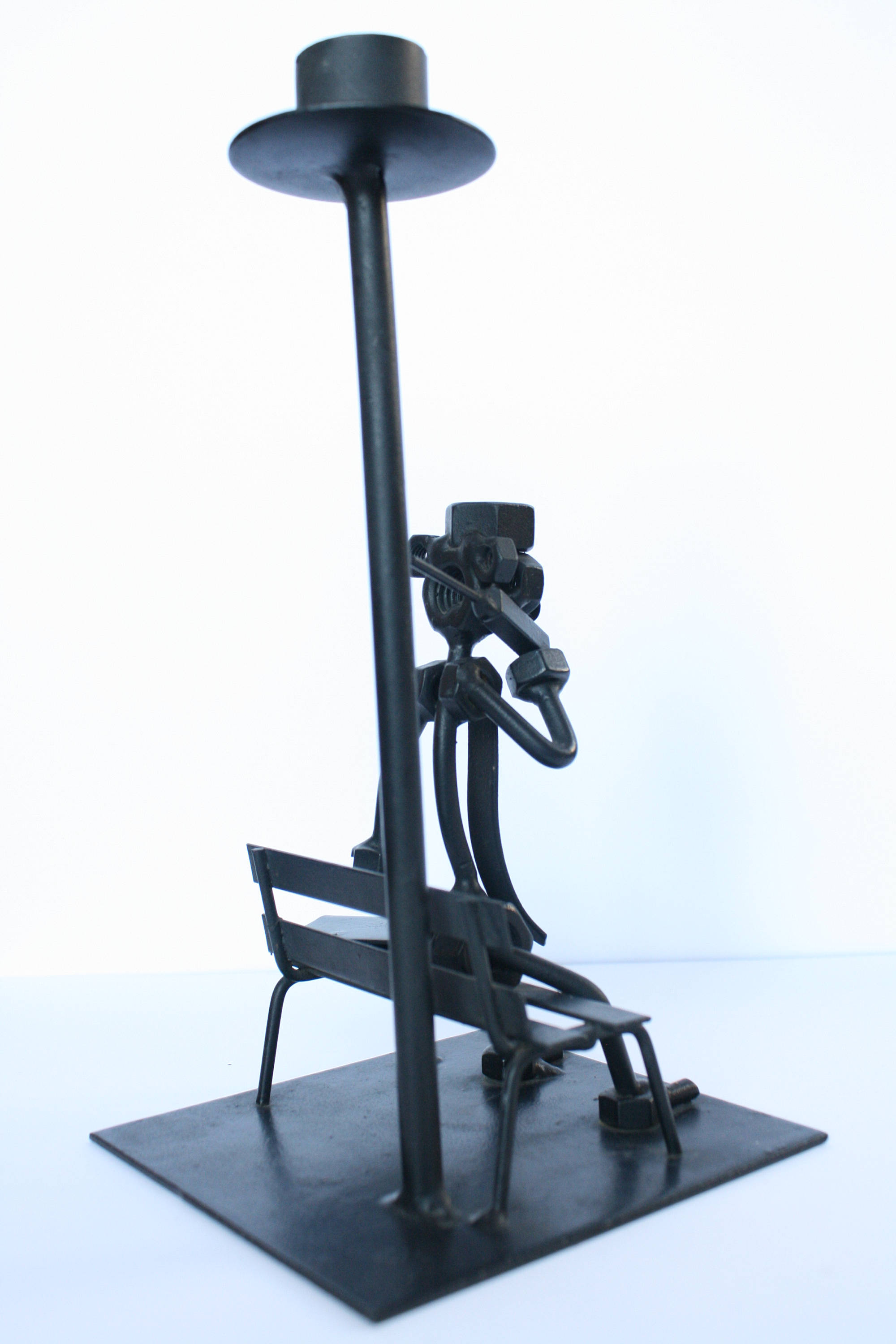 Art Candlestick Metal Spark Plug Art Retirement Spark Plug | Etsy