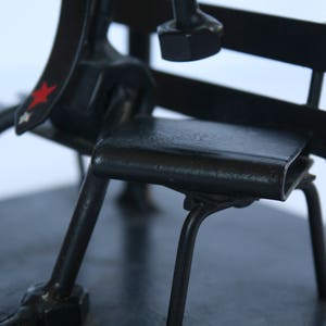 Art Candlestick, Metal Spark Plug Art, Retirement, Spark Plug Sculpture ...