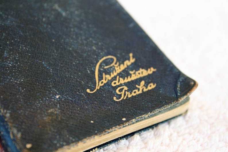 1930s Diary, POCKET CALENDAR, Leather Notebook, Vintage Notebook ...