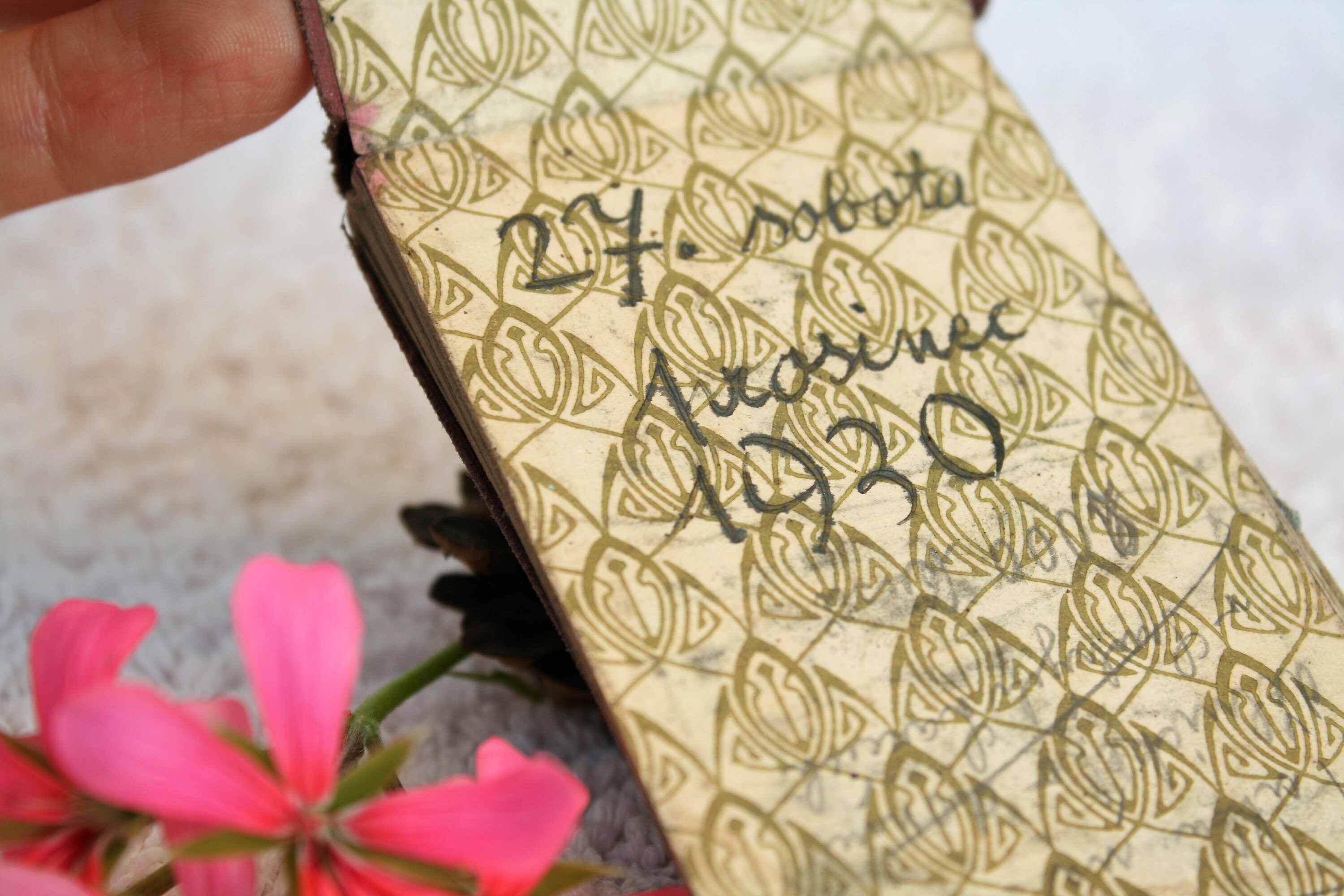 1930s Diary, POCKET CALENDAR, Leather Notebook, Vintage Notebook ...