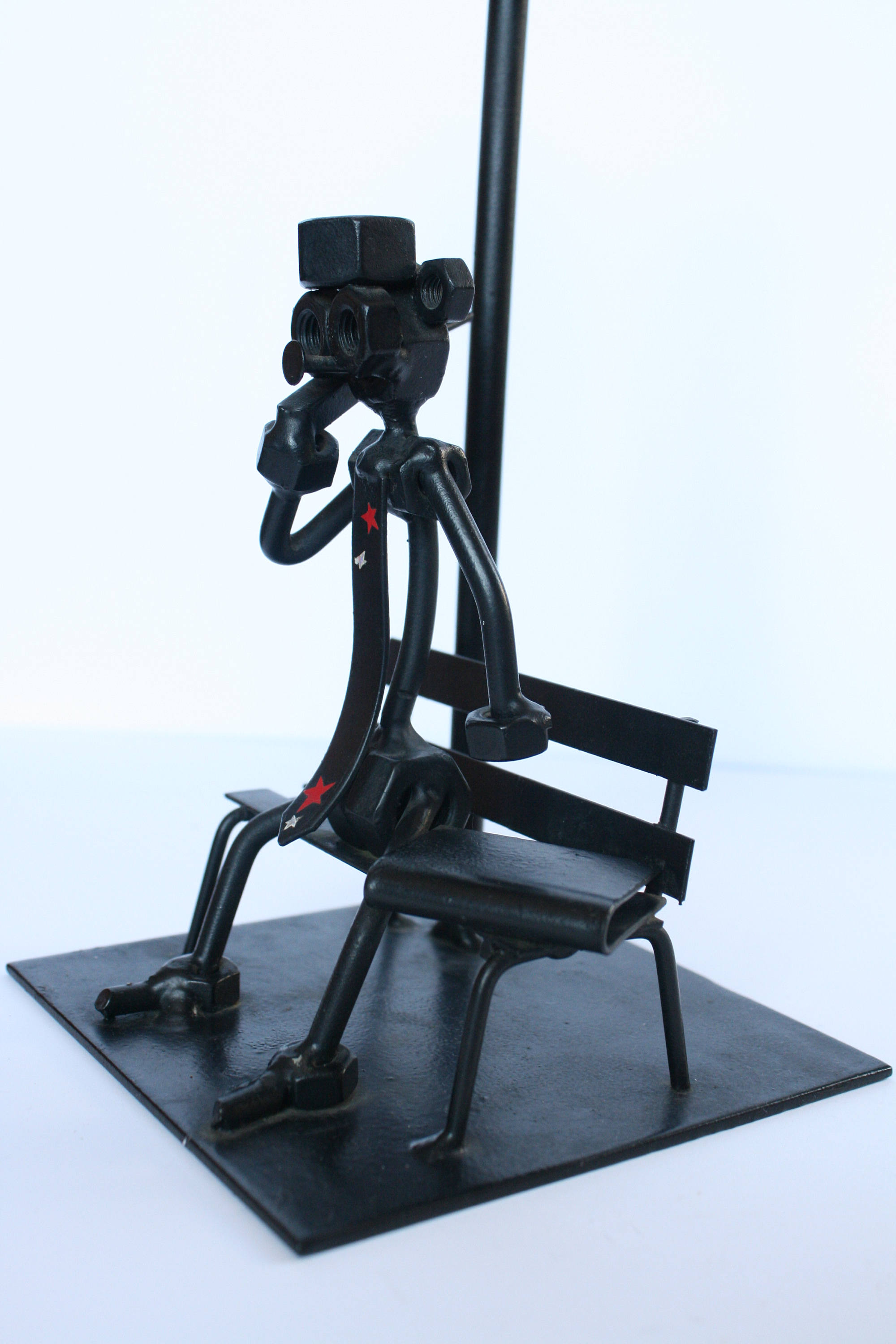 Art Candlestick Metal Spark Plug Art Retirement Spark Plug | Etsy