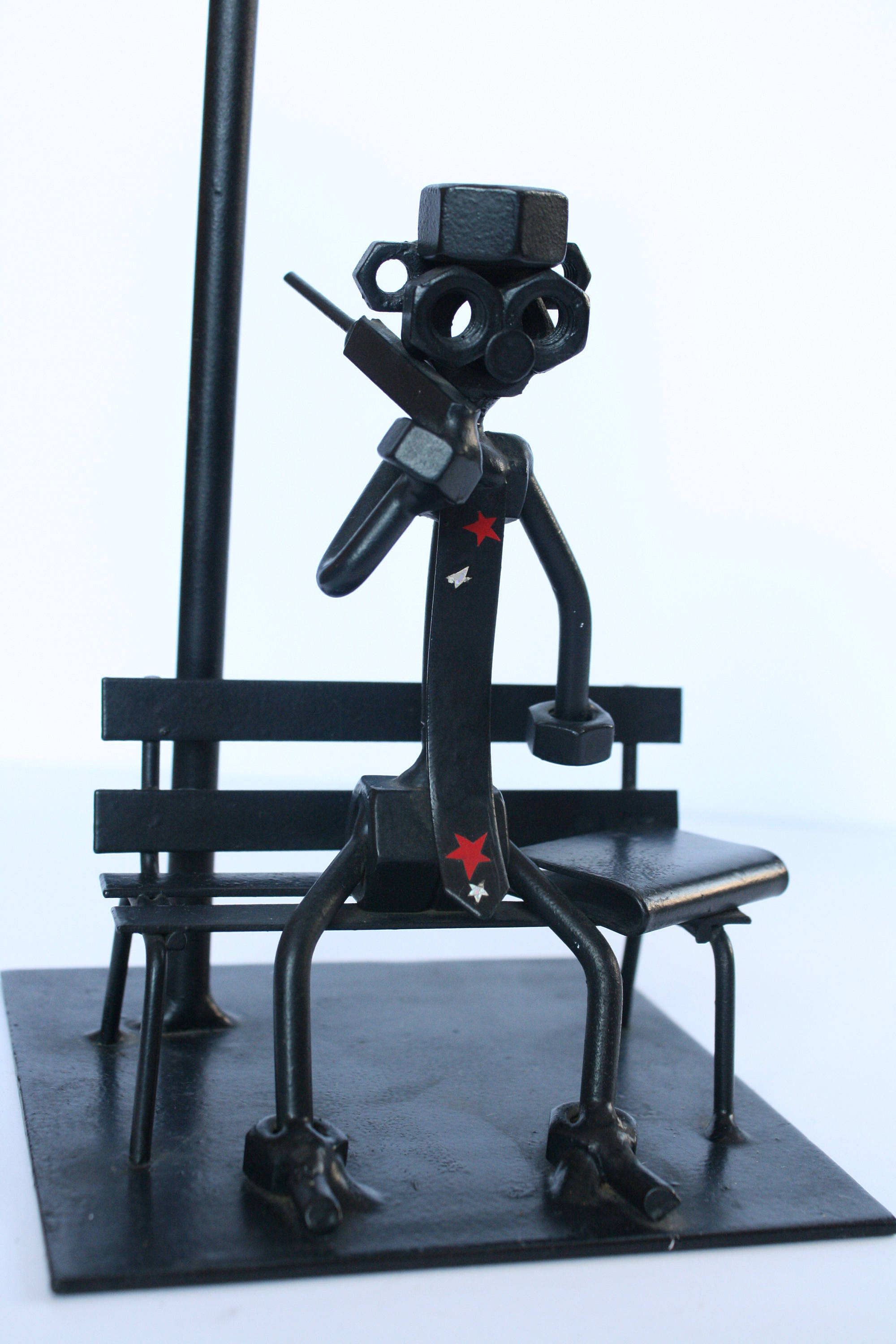 Art Candlestick Metal Spark Plug Art Retirement Spark Plug | Etsy