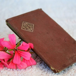 1930s Diary, POCKET CALENDAR, Leather Notebook, Vintage Notebook ...