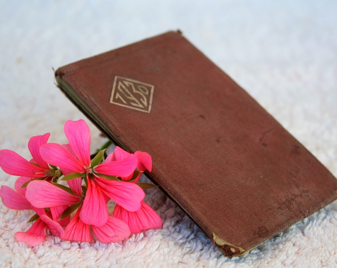 1930s Diary, POCKET CALENDAR, Leather Notebook, Vintage Notebook ...