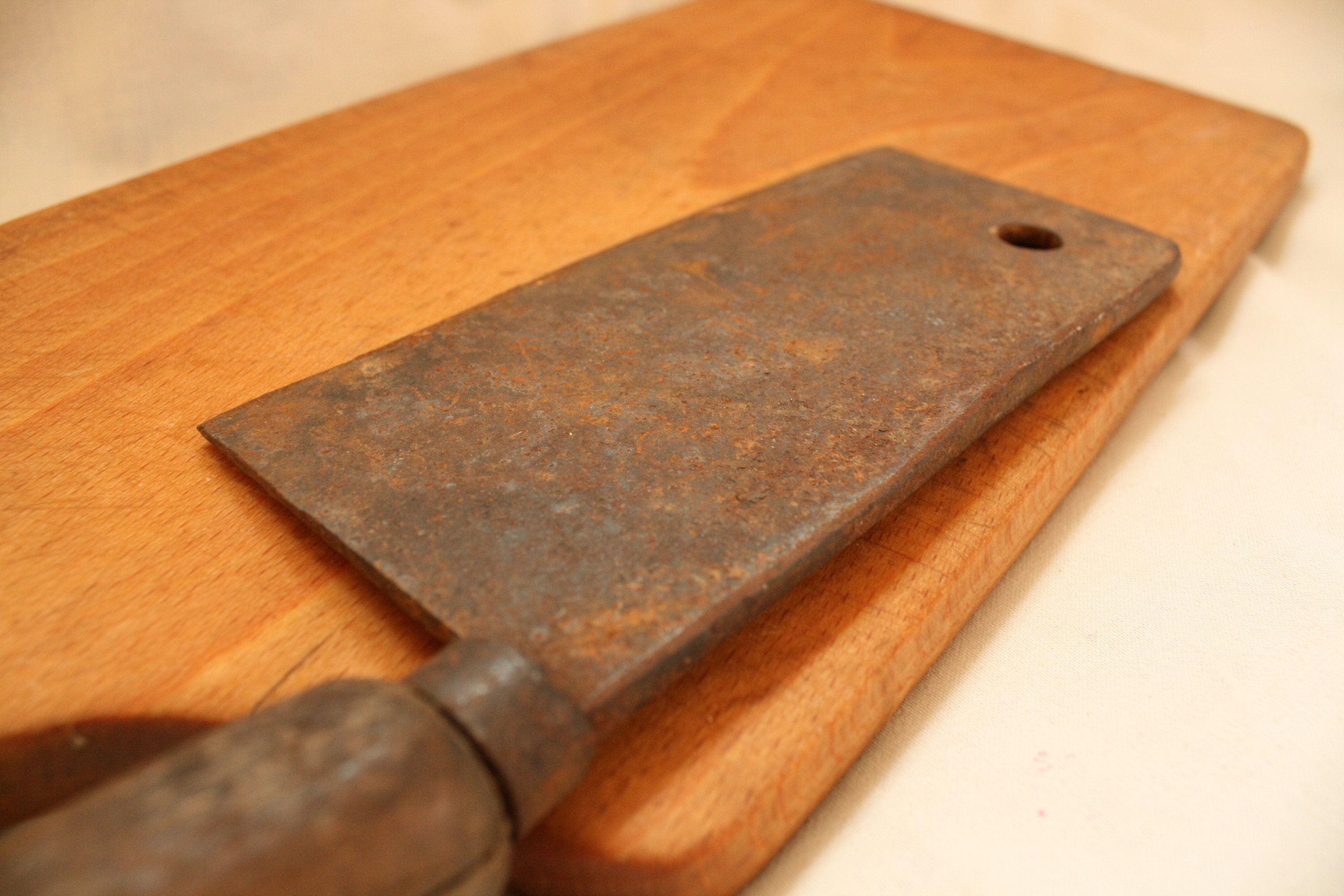 Vintage cleaver Meat Cleaver Antique meat knife Chopper | Etsy