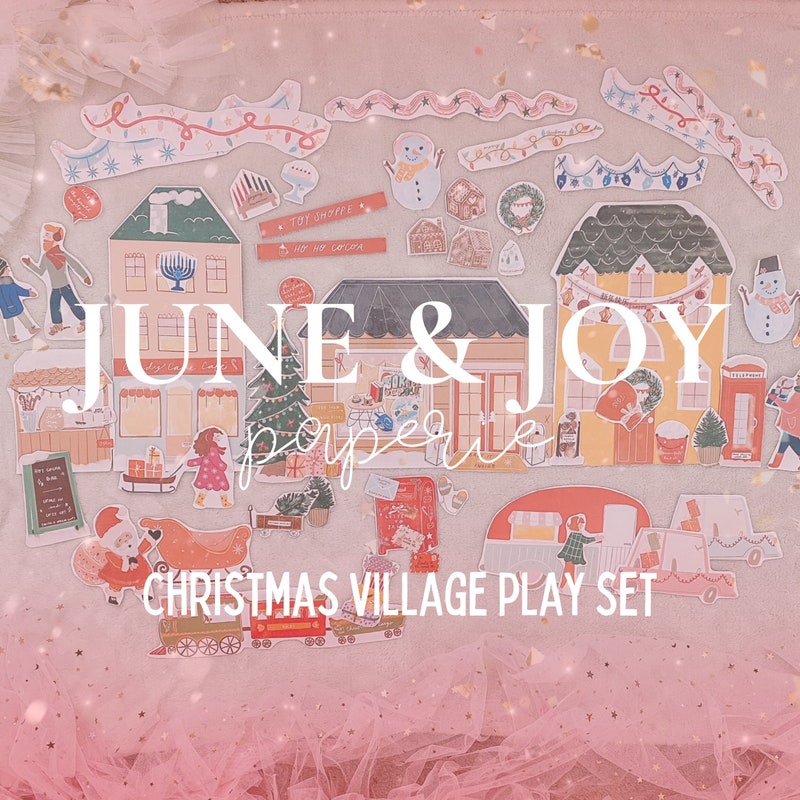 Christmas Paper Doll - Etsy