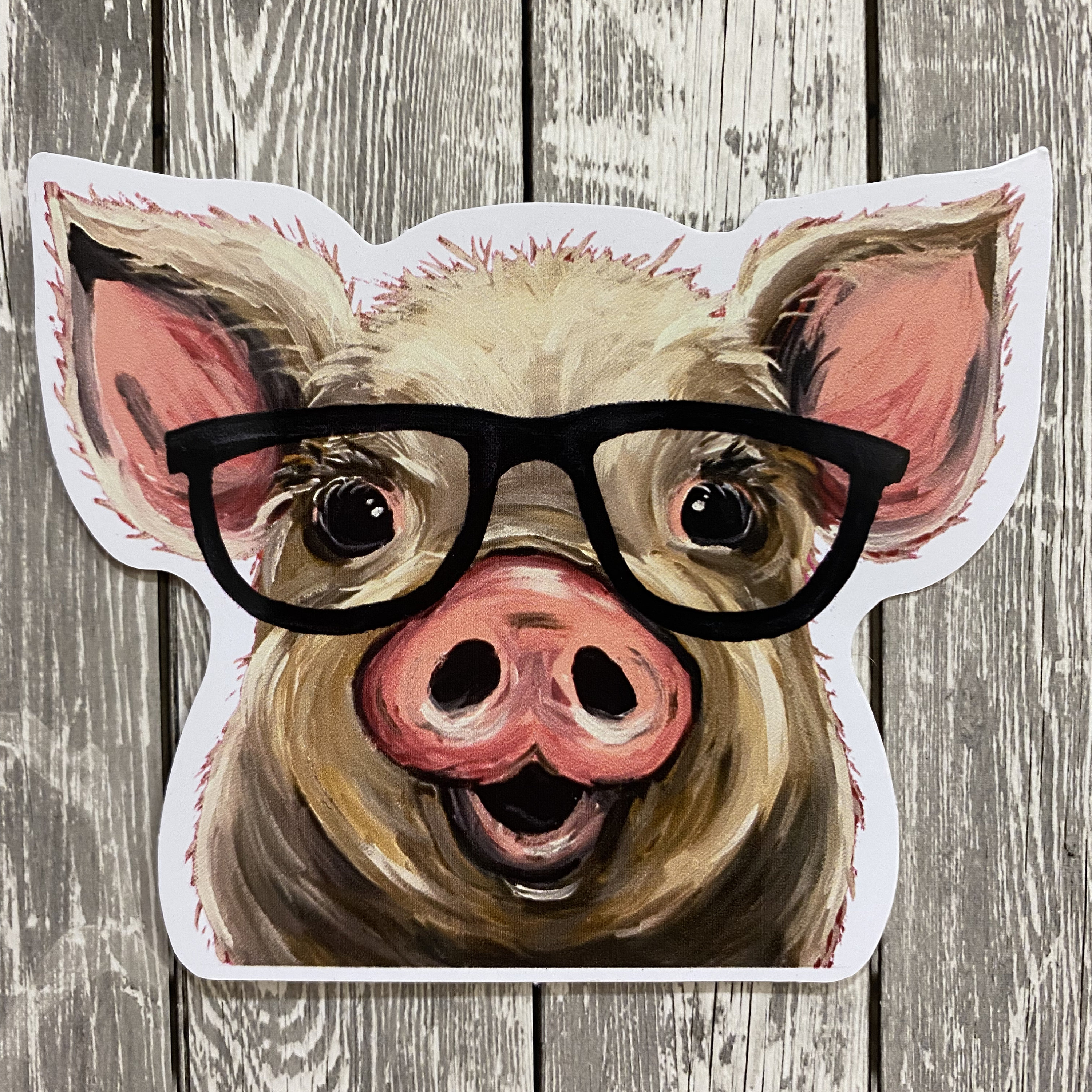 Show Pig Decal