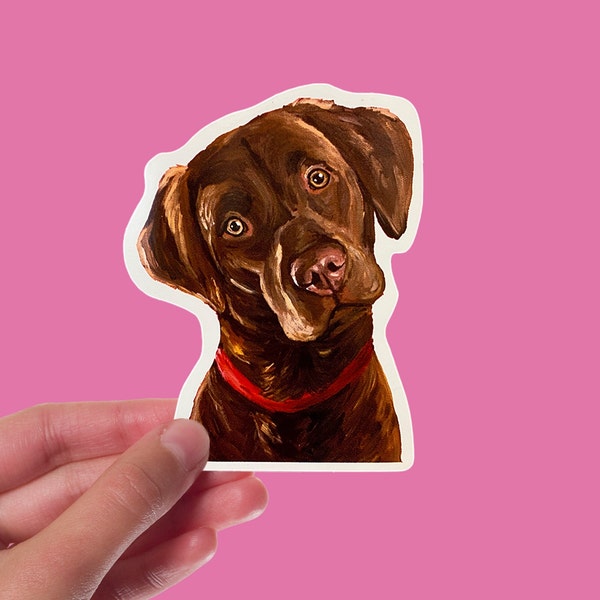 Chocolate Lab - Etsy
