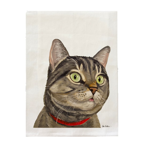 Tabby Cat Linen - Etsy