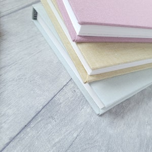 Rose Linen Fabriano Rosaspina Octavo* Studiobook. HP, Light Ivory Paper ...