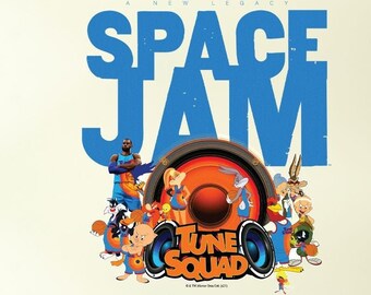 Space Jam Wall Decal - Etsy
